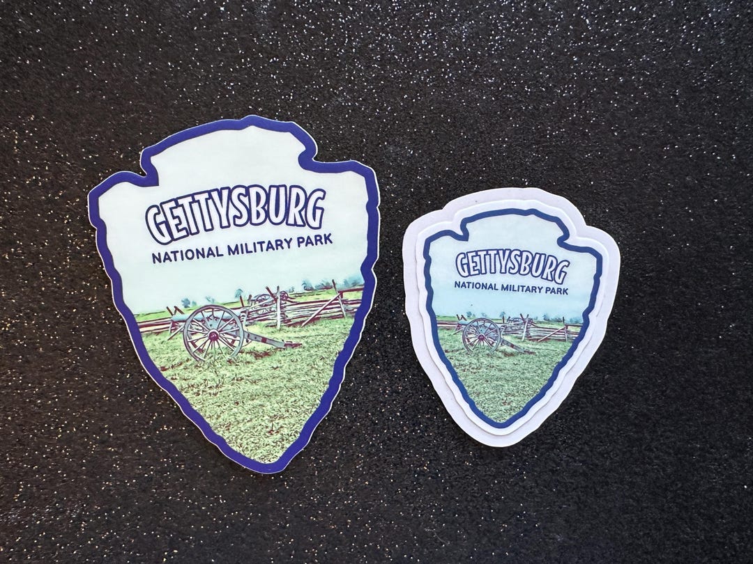 Gettysburg National Military Park Vinyl Weatherproof Sticker - Etsy