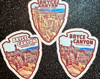 Bryce Canyon National Park Sticker Waterproof Vinyl Sticker - Etsy