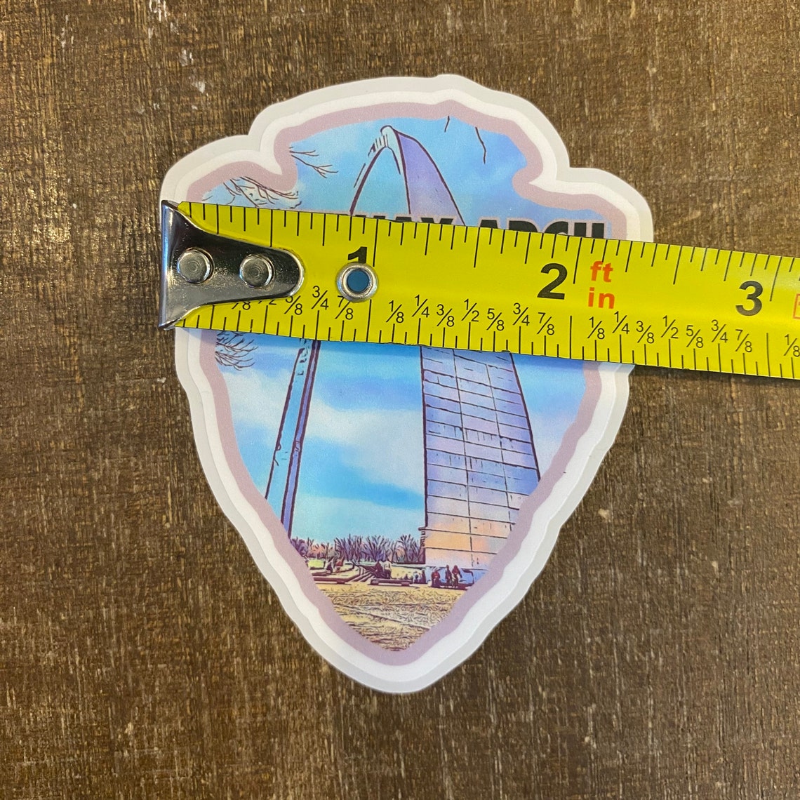 Gateway Arch National Park Weatherproof Sticker - Etsy