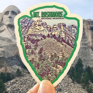 Mount Rushmore National Memorial Weatherproof Vinyl Sticker - Etsy