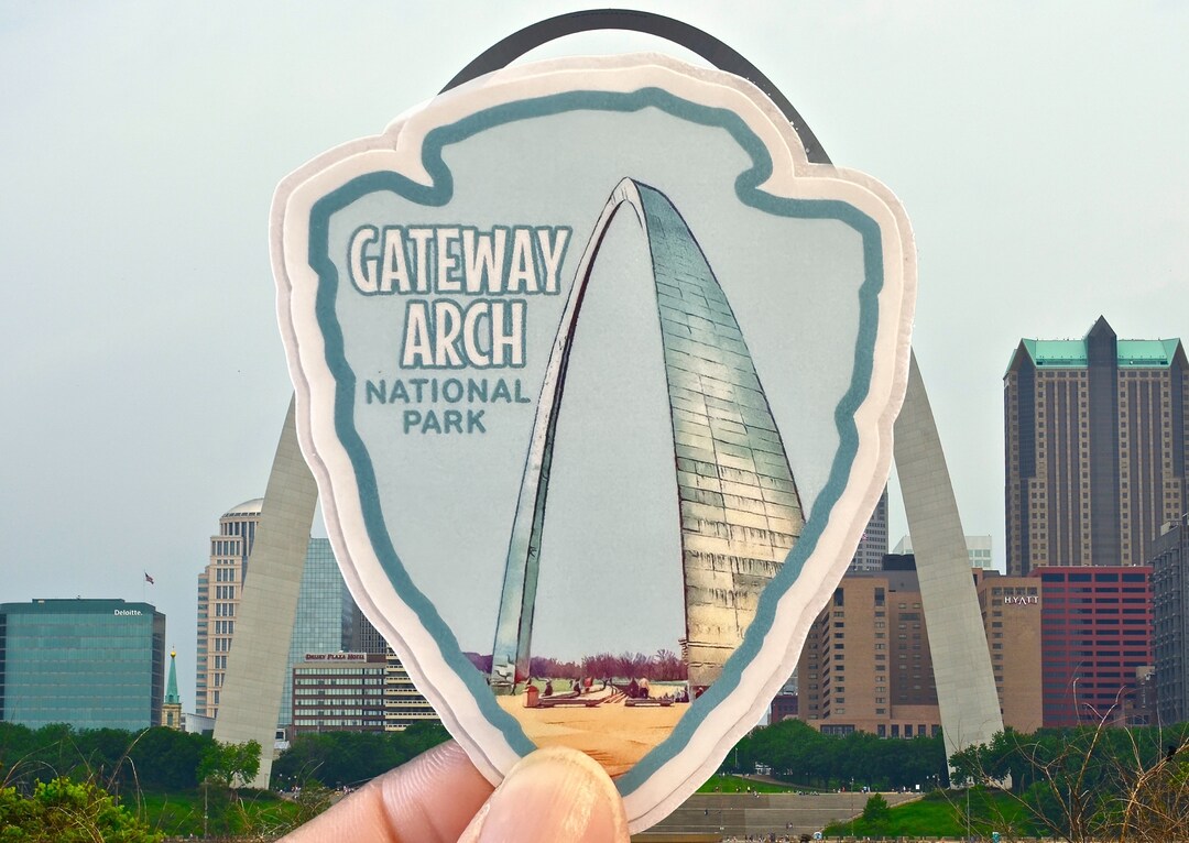 Gateway Arch National Park Weatherproof Vinyl Sticker - Etsy