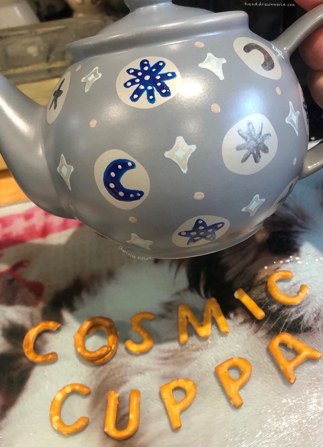 Moon and Stars Teapot, Personalised Teapot - Etsy