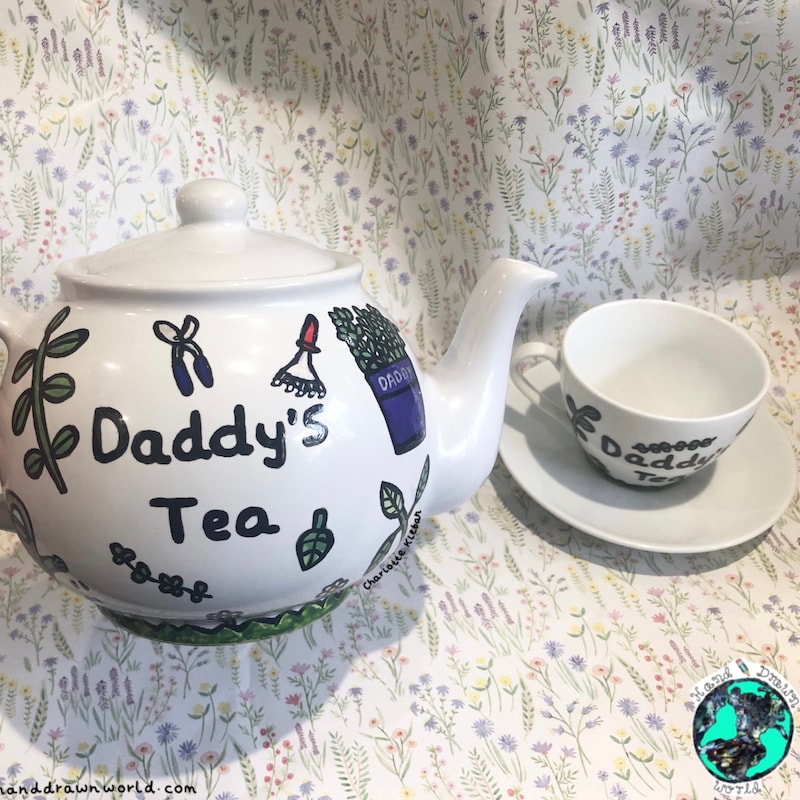 Personalized Teapot - Etsy