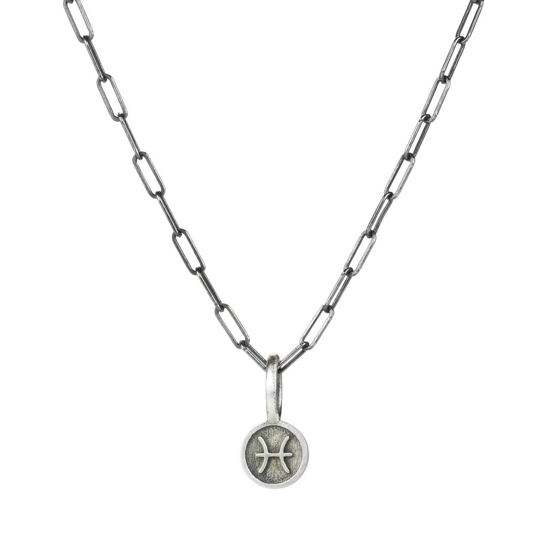 Pisces Zodiac Birth Chart Pendant Necklace Size Small (pendant Only) - Etsy