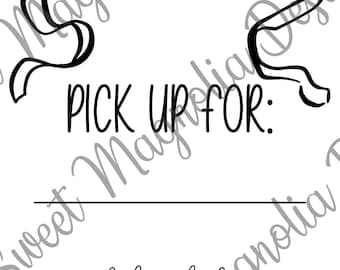 Thermal Pick up Label | Digital Download | Small Business PNG | 4x6 ...