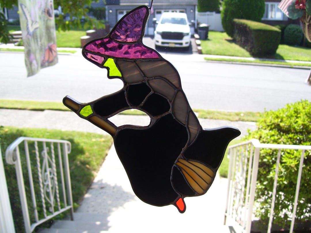 Stained Glass Wicked Witch of the East Sun-catcher - Etsy