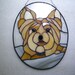 Stained Glass Yorkie Dog Sun Catcher - Etsy