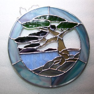 Stained Glass Zen Round Sun Catcher - Etsy