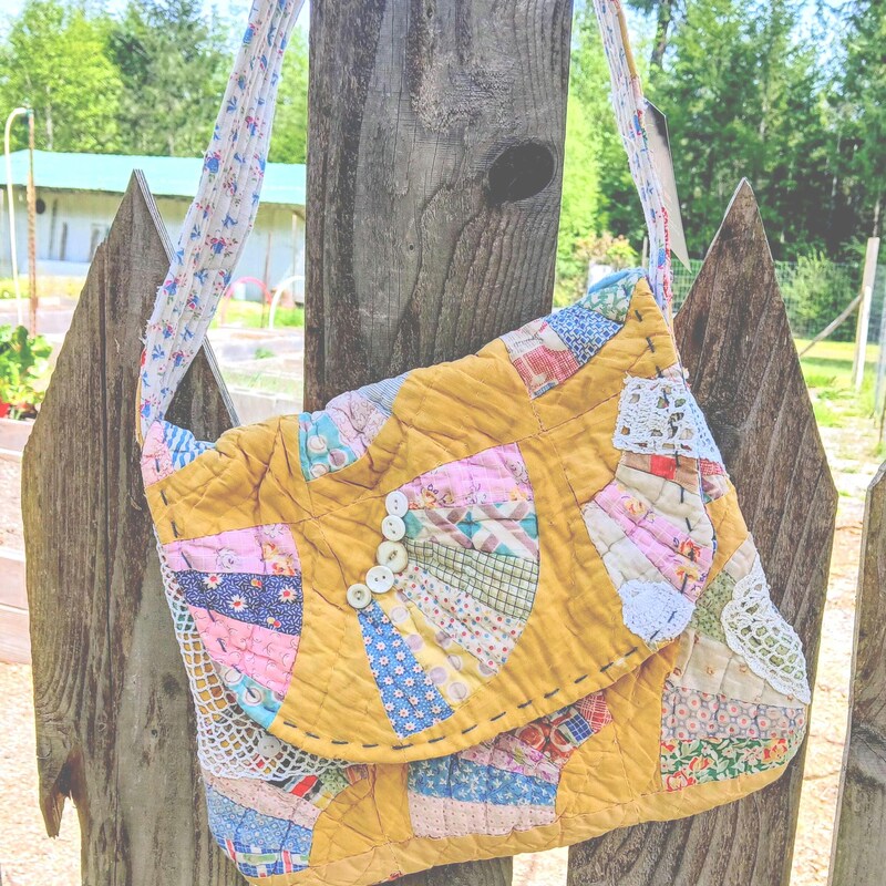 Patchwork Purse - Etsy