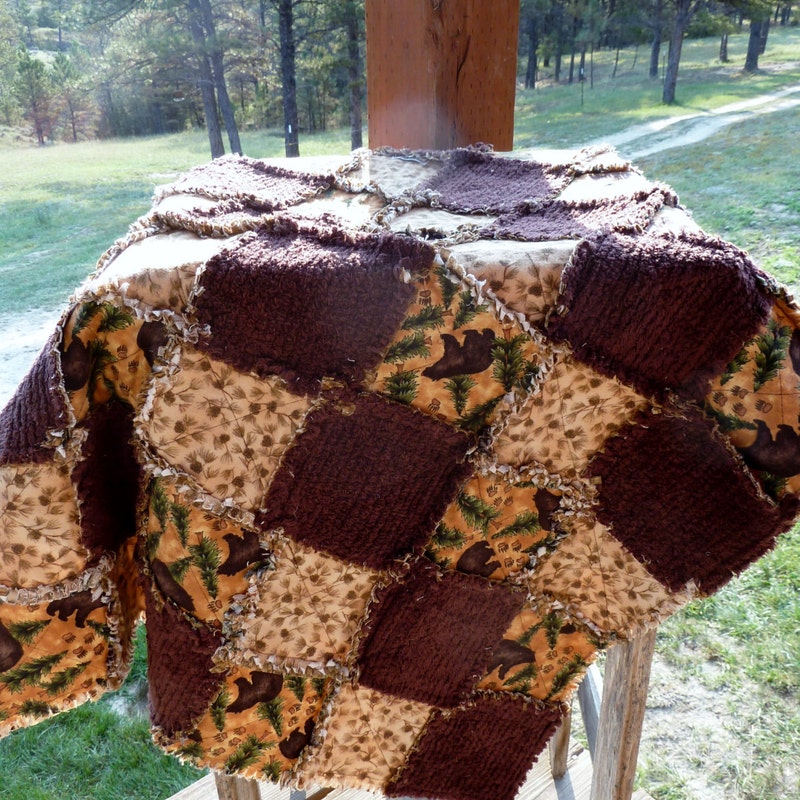 Animal Rag Quilt - Etsy