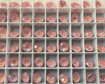 12 Pieces 8mm 1088 Light Sapphire GB Glacier Blue Crystal 39ss Chatons ...