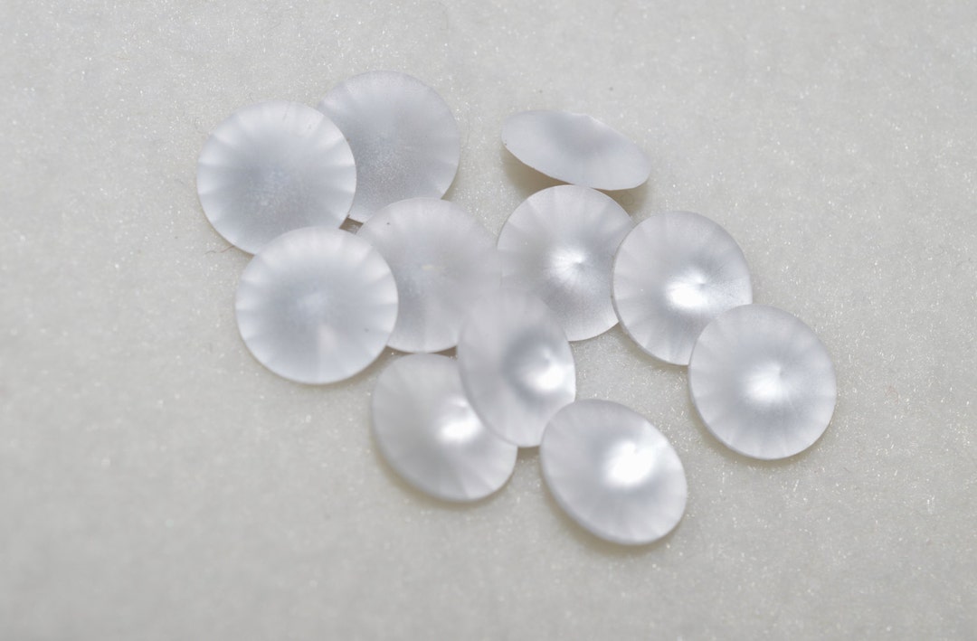 12 Pieces 12mm 1122 Crystal Matt Crystal Rivolis With After Market ...