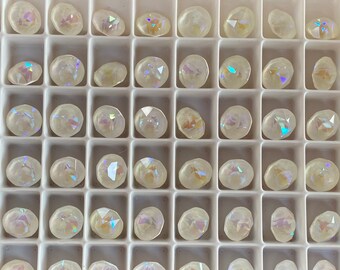 12 Pieces 8mm 1088 Light Sapphire GB Glacier Blue Crystal 39ss Chatons ...