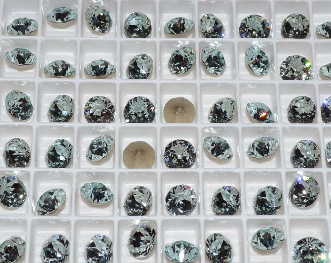 12 Pieces 8mm 1088 Light Azore Crystal 39ss Chatons - Etsy