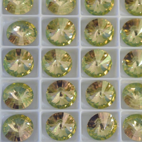 12 Piece 12mm 1122 Starlight Crystal Rivolis With After Market - Etsy