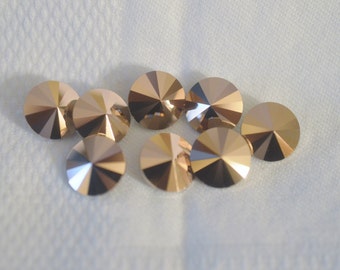 Emerald 12mm Rivoli 1122 Round Barton Crystal Multiple Pack - Etsy