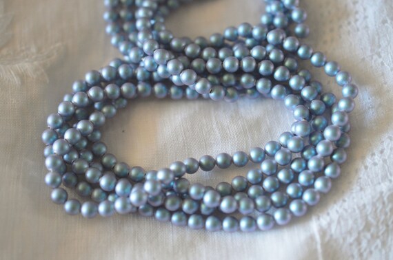 100 pieces 5810 Iridescent Light Blue 4mm Crystal Pearls | Etsy