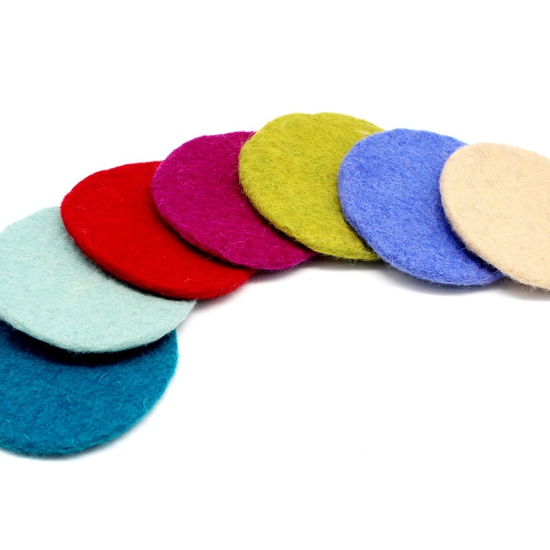 Felt Coasters - Etsy