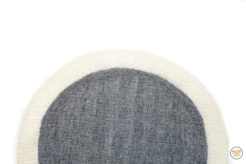 60 CM to 250 CM Gray Felt Sheet With White Border Doormat - Etsy