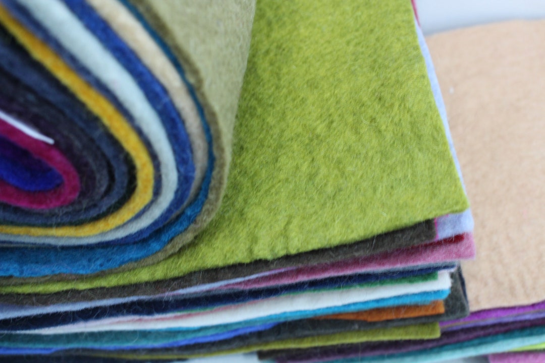 Wool Felt Sheet for Your DIY Projects Handmade With Pure Wool Square ...