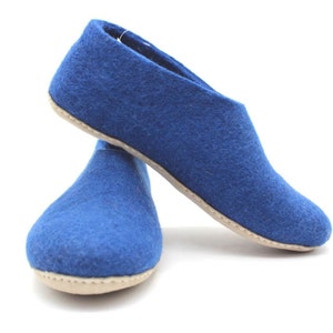 Felt Shoes Adult House Shoe, Handmade Wool Boot for Men and Women felt ...