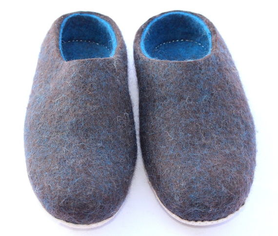 Felt Slipper Unisex-handmade Felt Shoes-felted Shoes Handmade | Etsy
