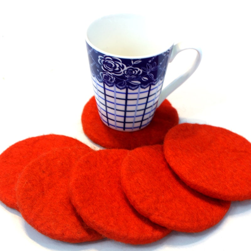 Felt Coasters - Etsy