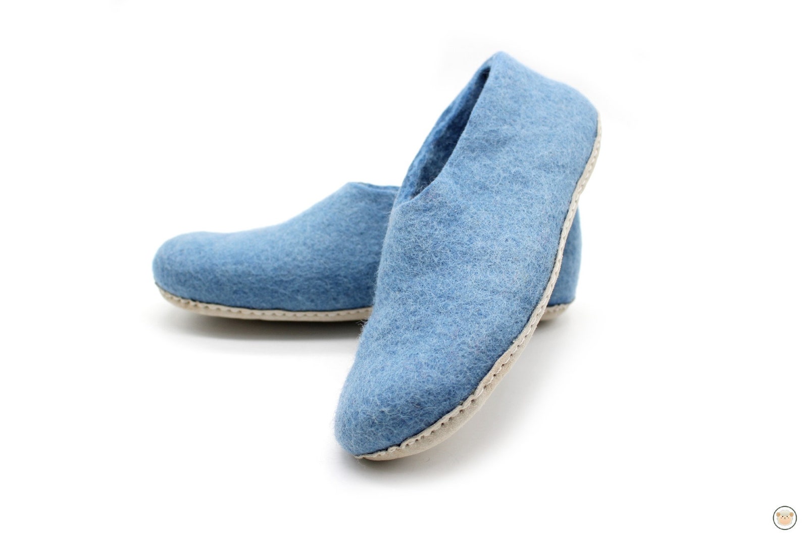 Felted 100% Wool Slipper.handmade Felt Slipper-felt Slipper - Etsy