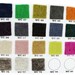 Felt Color Chart-wool Felt Sample,color Samples,fabric Swatches,merion ...