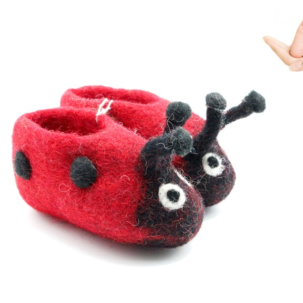 Felt Baby Shoes - Etsy