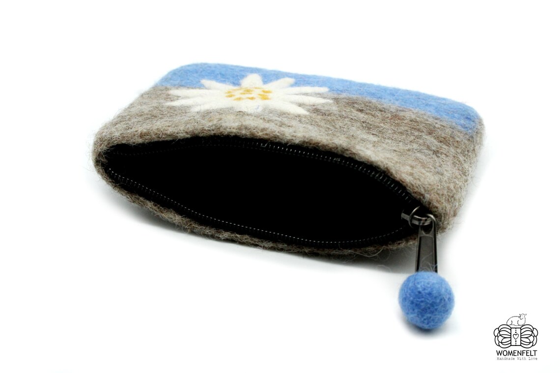 16X13 CM Felted Hand Purse Handmade Felt Purse Everyday - Etsy