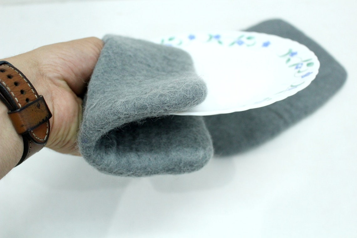 Finger Thumb Pot Holder Felt Hot Pads Set of 2 Felted - Etsy