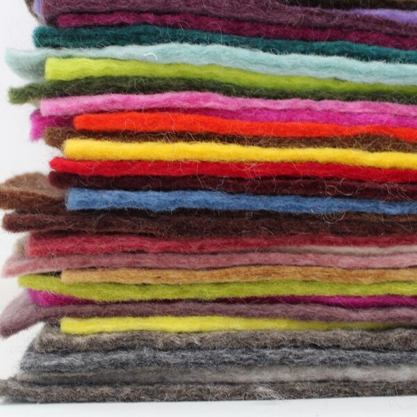 Wool Blend Felt Sheets - Etsy