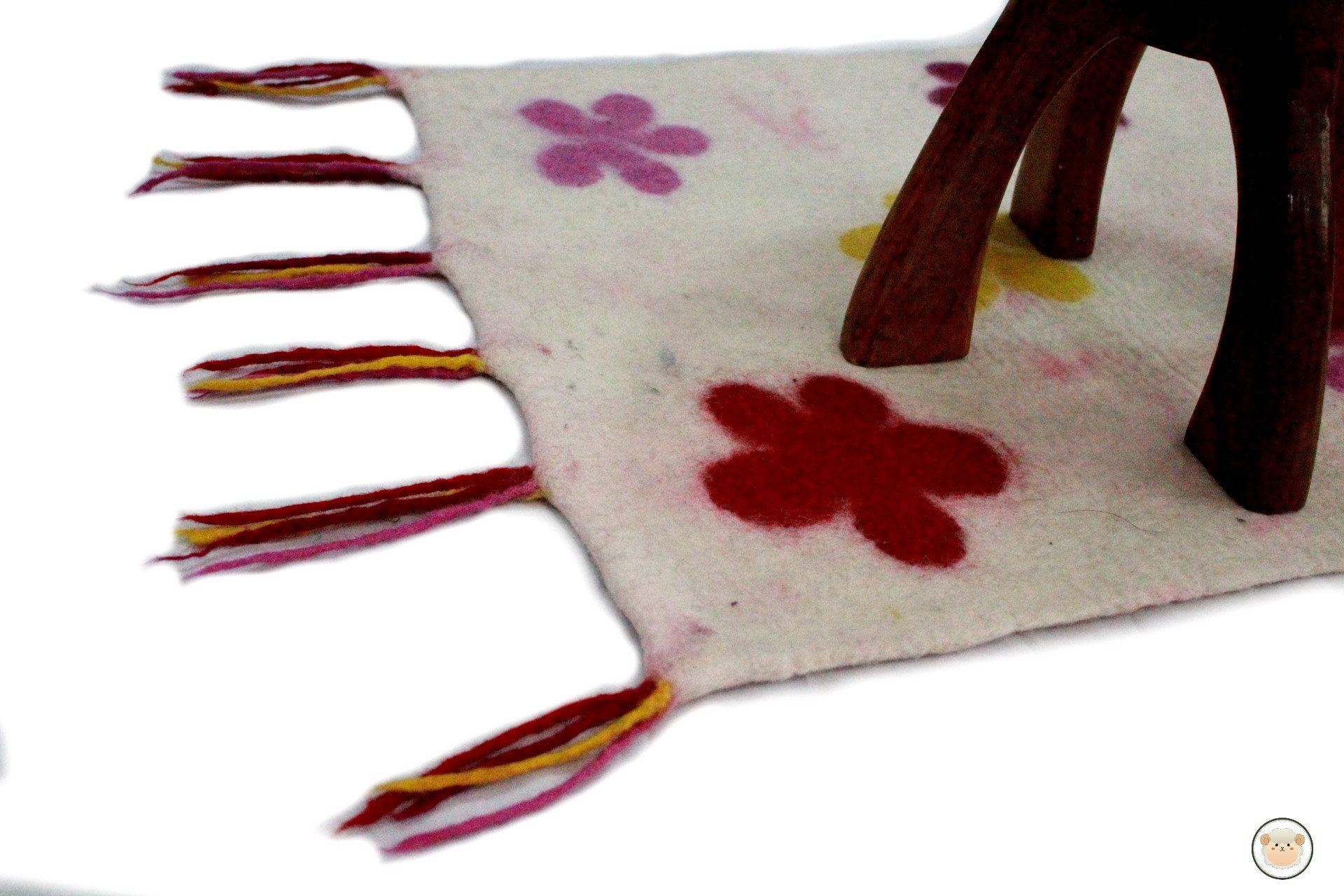 Handmade Wool Felt Sheet Woolen Felt Mat Nursery Play Rug Rugs Floor ...