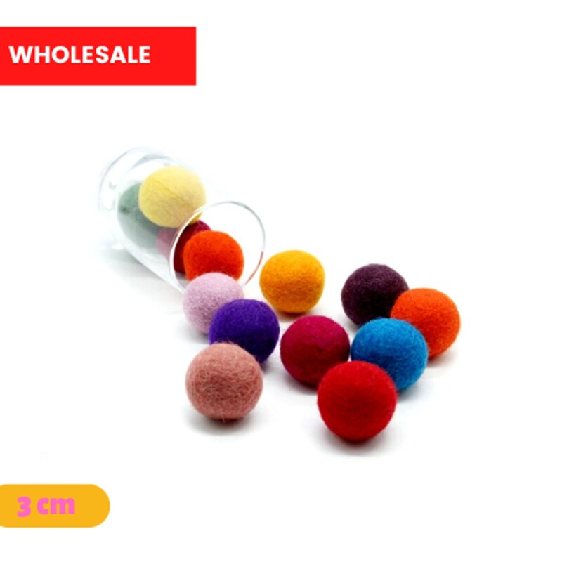 Wool Felt Balls - Etsy