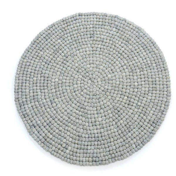Felt Ball Rug - Etsy