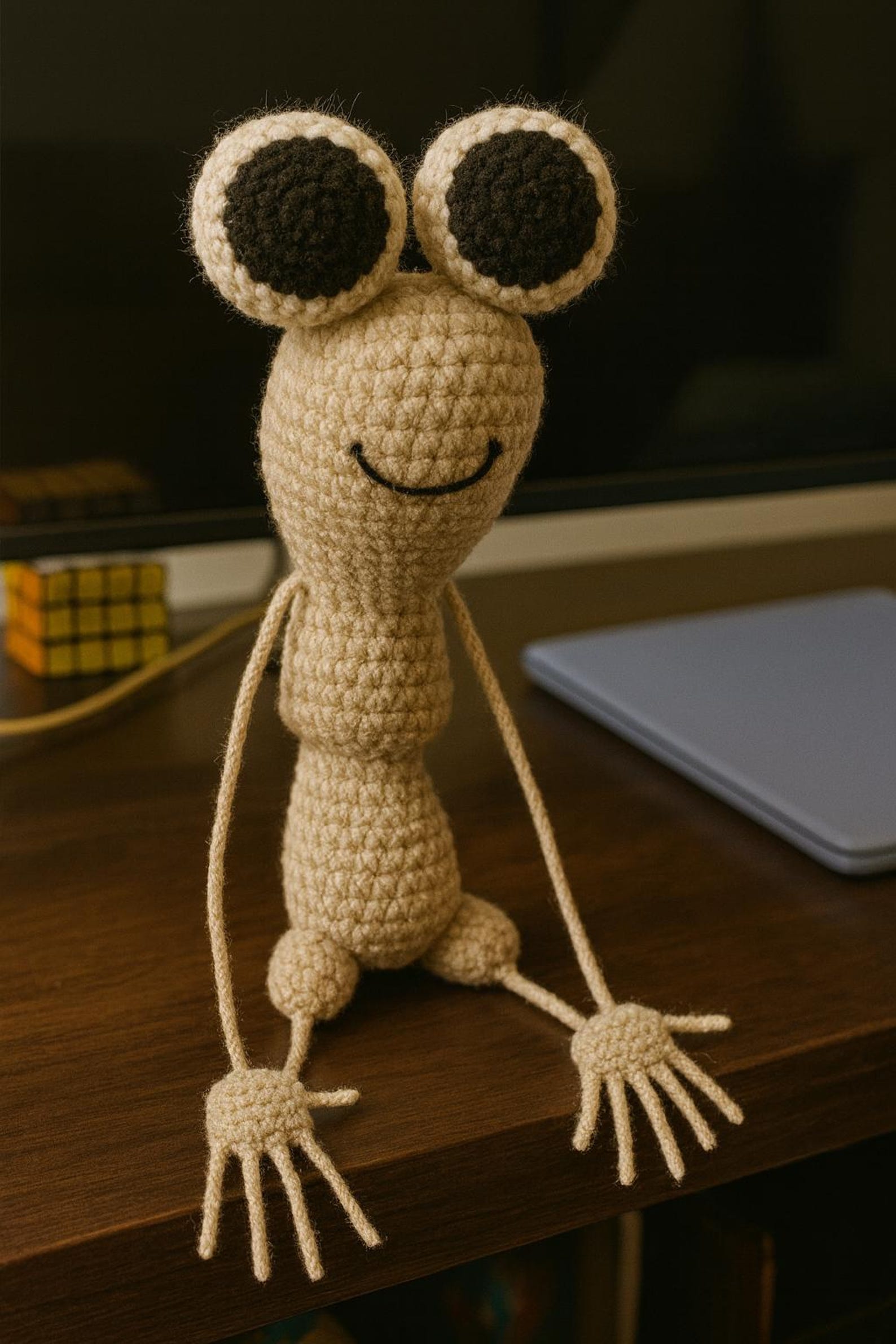 Marcus the Worm Crochet Pattern | Poseable Amigurumi Art Doll (PDF ...