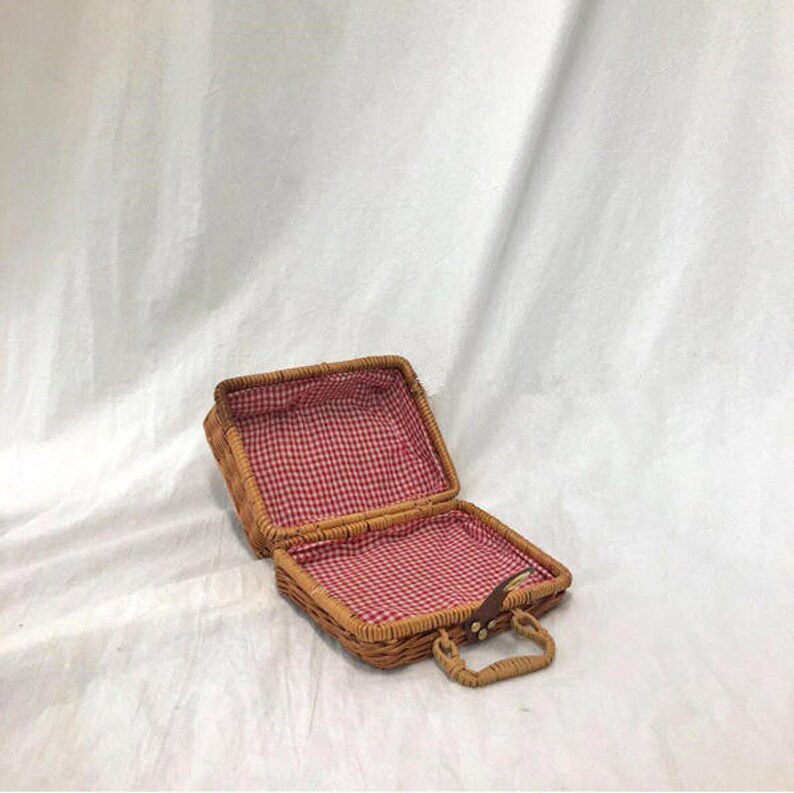 Wicker Purse Handwoven Willow Handbag Small Wicker Bag - Etsy