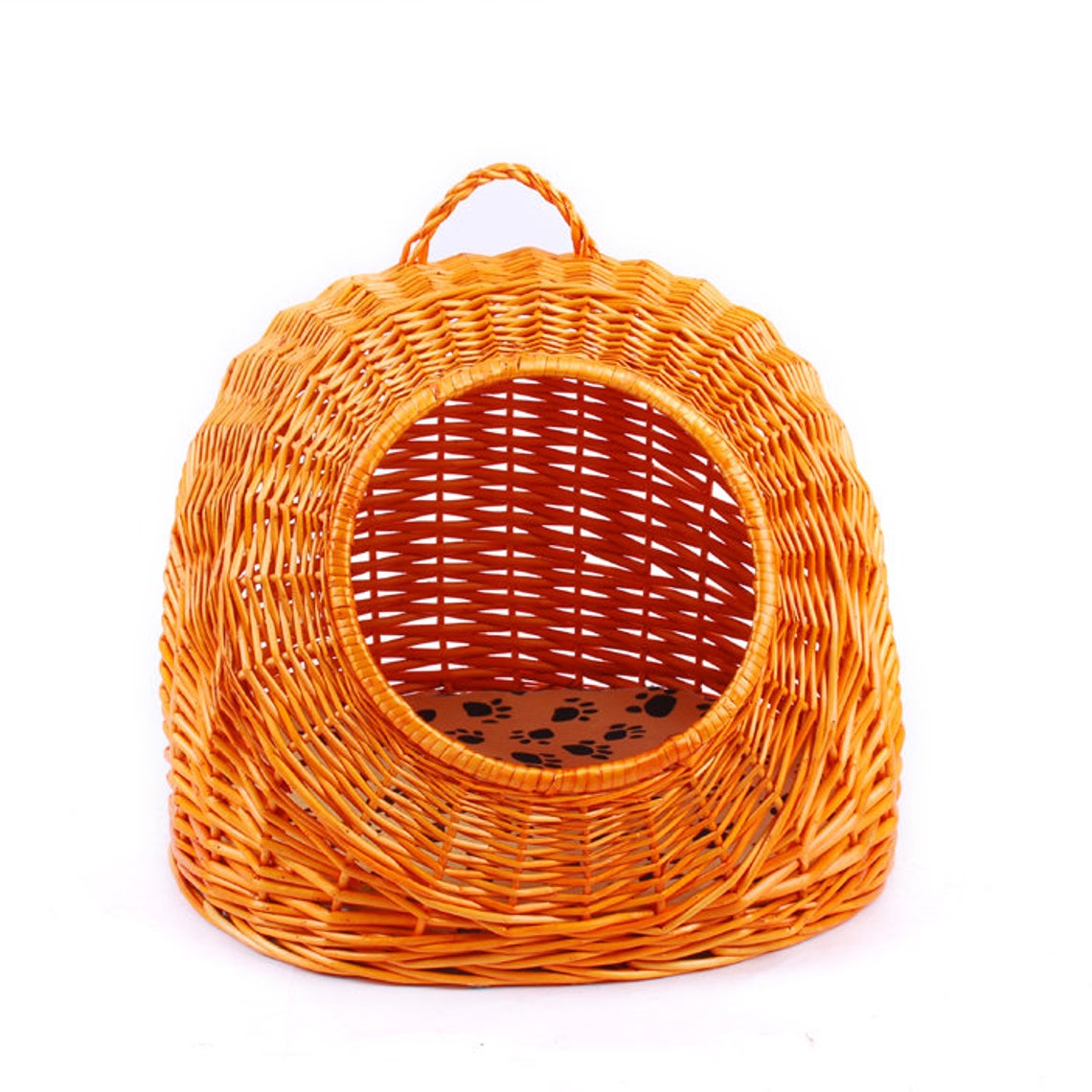 Wicker Weavingteddy Nest Pet Suppliespet Housecat Bed Cat - Etsy