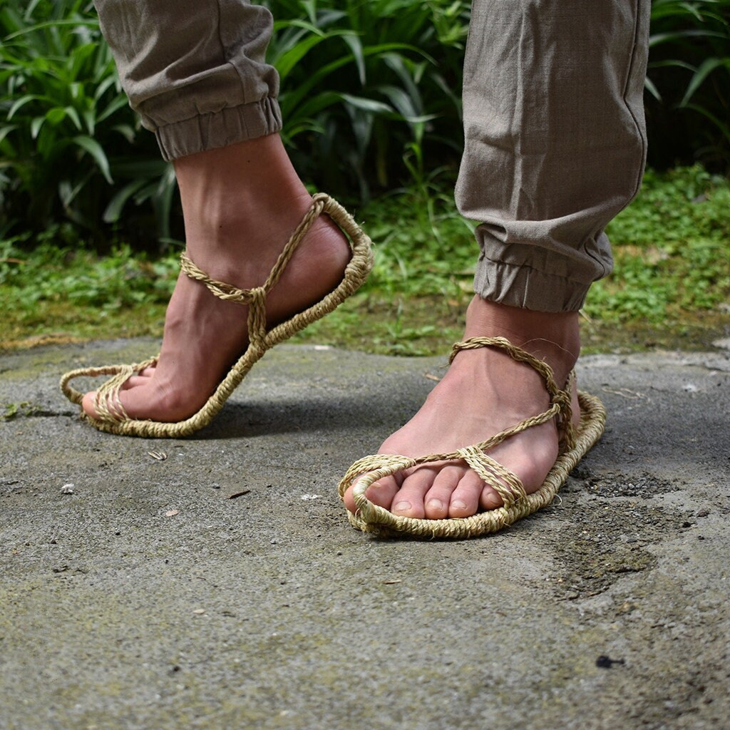 Slippers / Straw Shoes/straw Slippers/natural/handmade/woven - Etsy