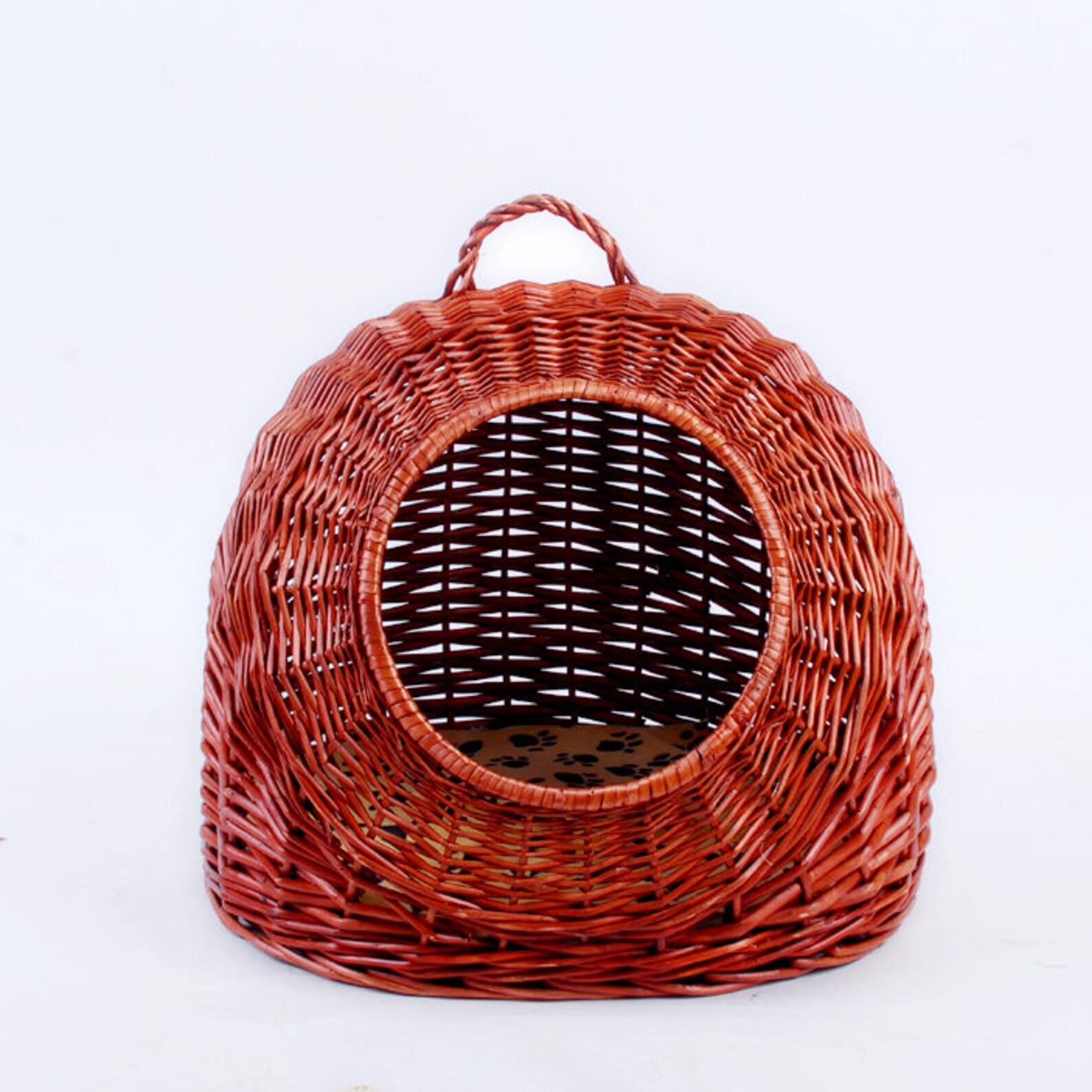 Wicker Weavingteddy Nest Pet Suppliespet Housecat Bed Cat - Etsy