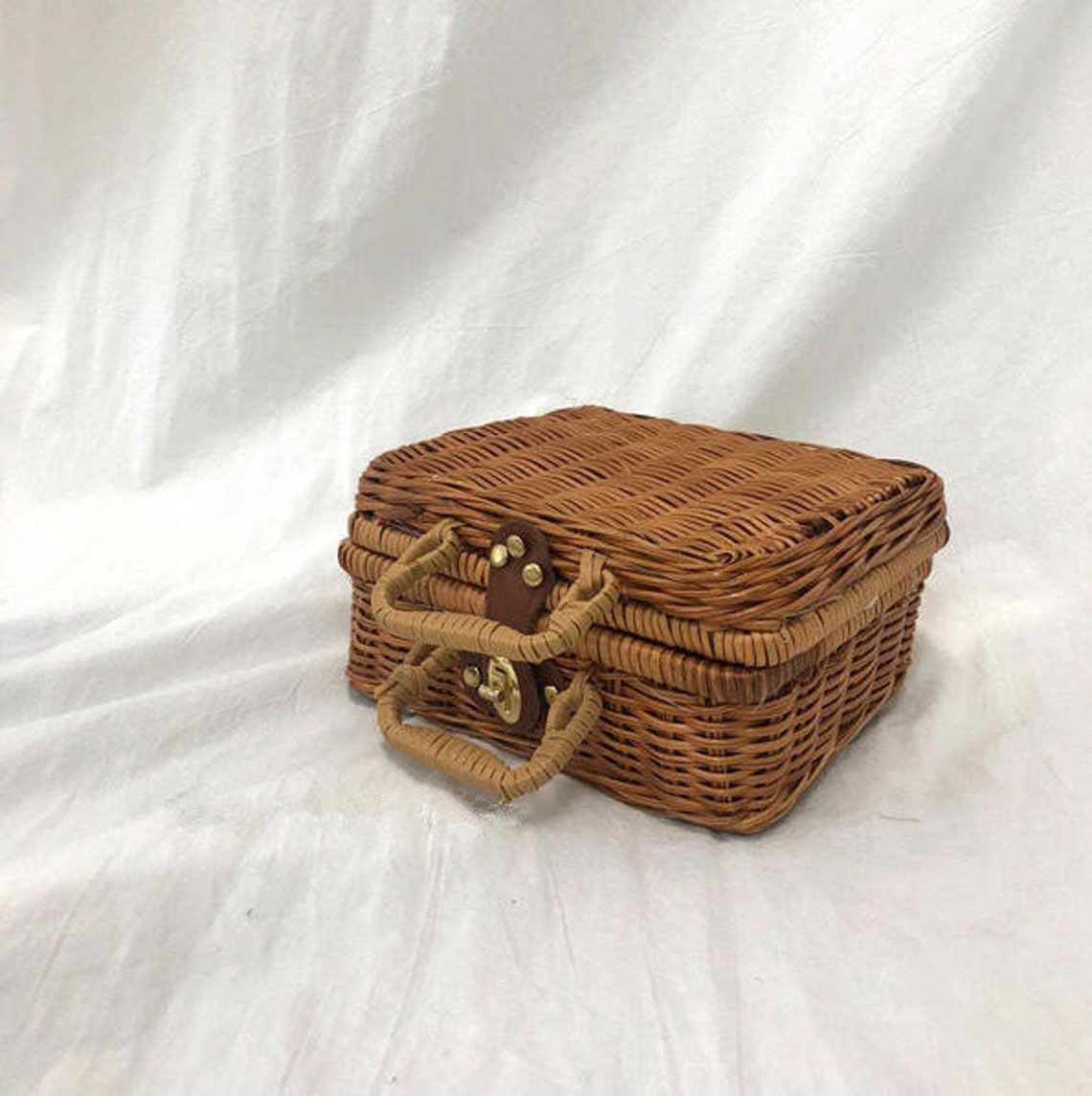 Wicker Purse Handwoven Willow Handbag Small Wicker Bag - Etsy