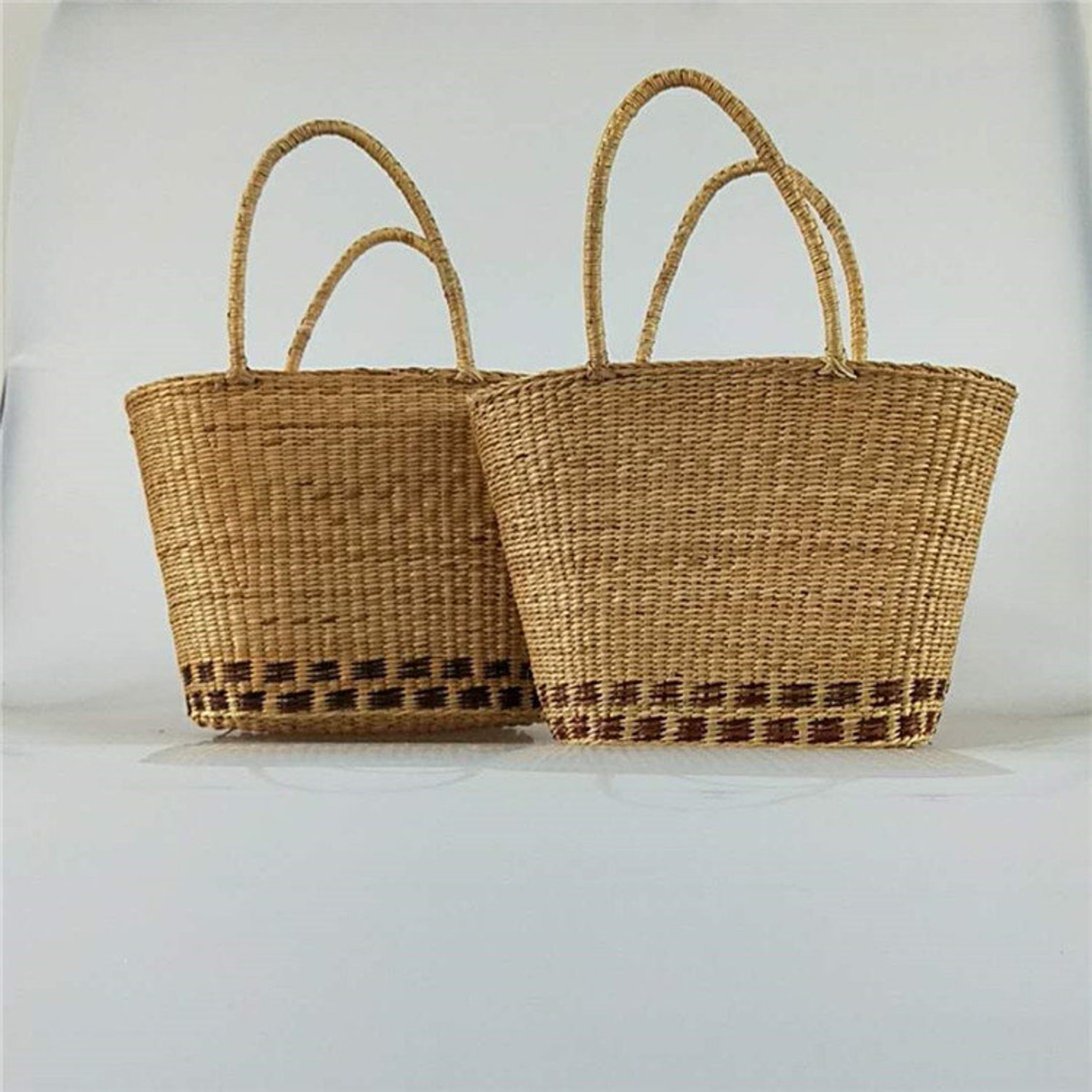 Handmade Straw Bag Summer Straw Handbag Handwoven Straw Tote - Etsy
