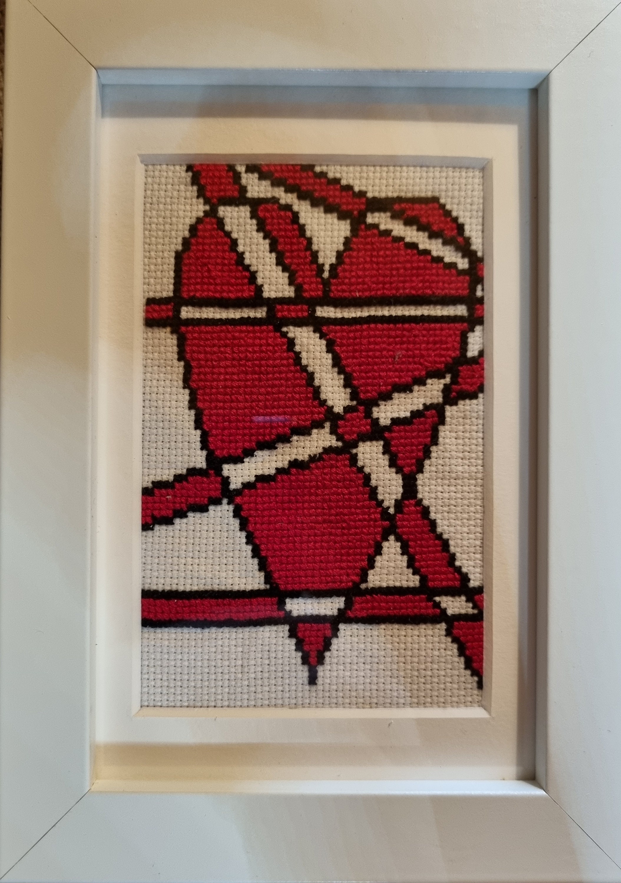 10 Small Collection Cross Stitch Heart Patterns Set - Etsy