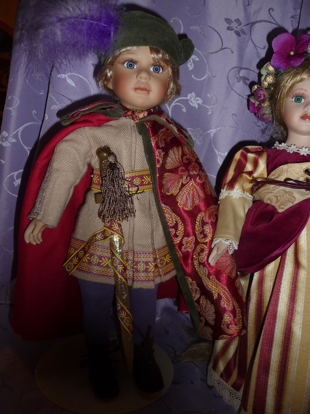 Rapunzel and Her Prince ; Porcelain Vintage Set on SALE - Etsy