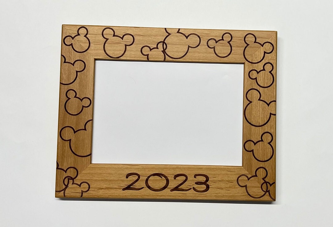 Mickey Mouse 4x6 Picture Frame Custom Disneyland, Disney World, Disney ...