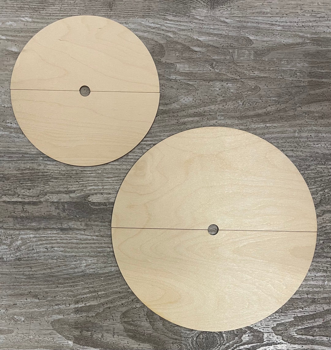 Blank Tiered Tray Circles Unpainted, Ready for You to Paint - Etsy