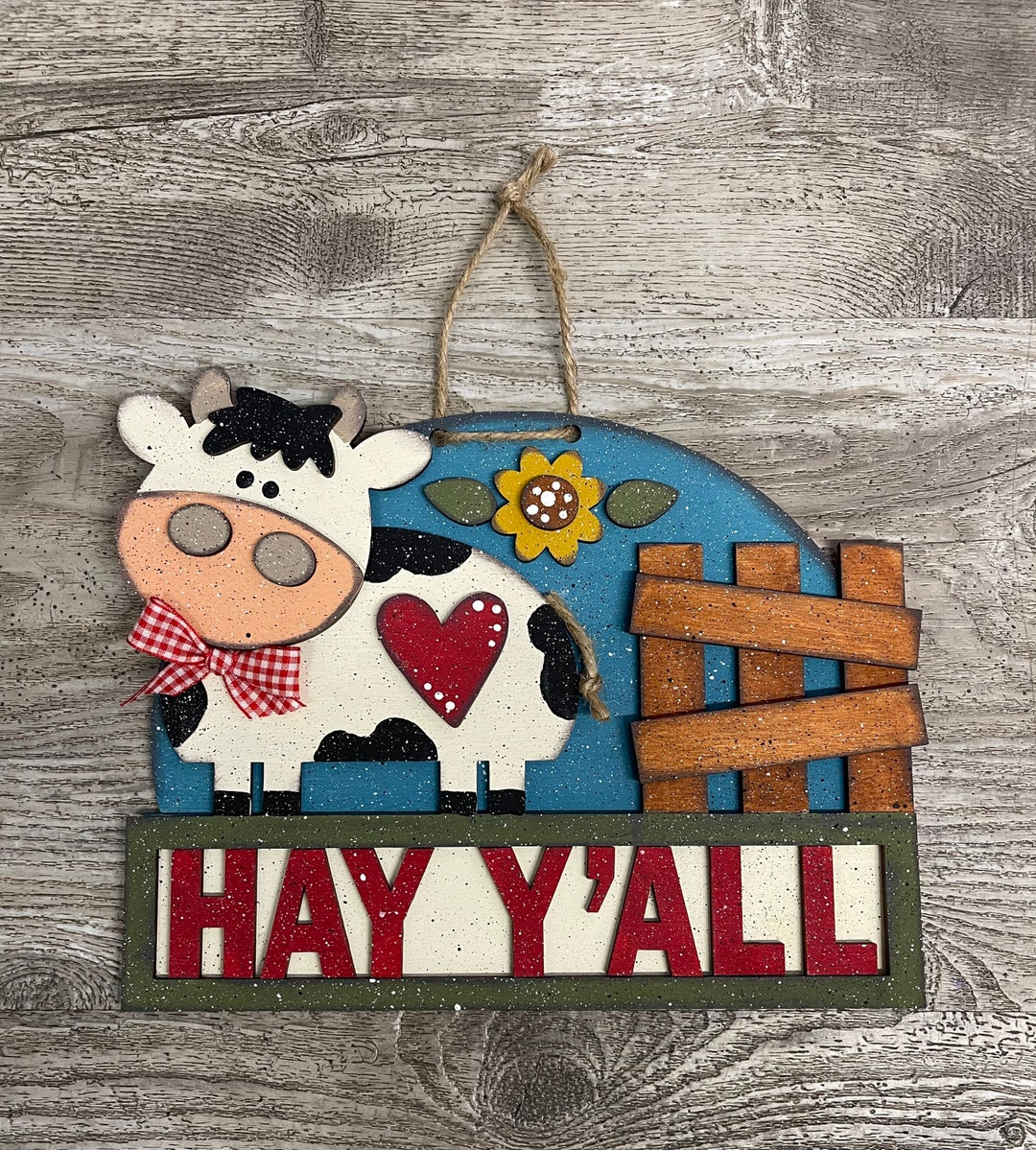 Hay Yall Sign Cutouts Unfinished Sign Ready for You to Paint - Etsy