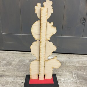 Farm Animal Stack Cutouts Ready for You to Paint Farmhouse, Cow, Pig ...