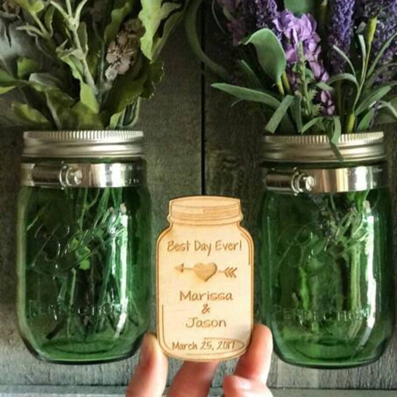 Mason Jar Thank You - Etsy